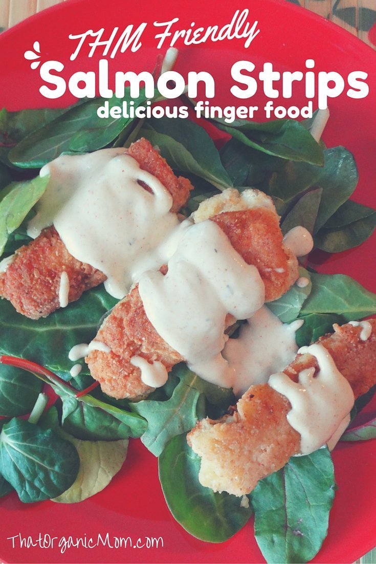 Salmon Strips - Trim Healthy Mama Friendly