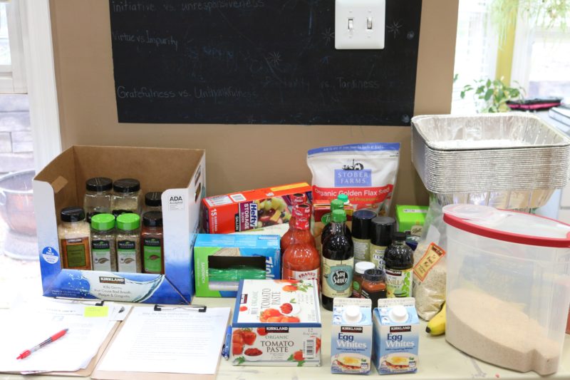 Bulk Cooking and Meal Prep for Trim Healthy Mama