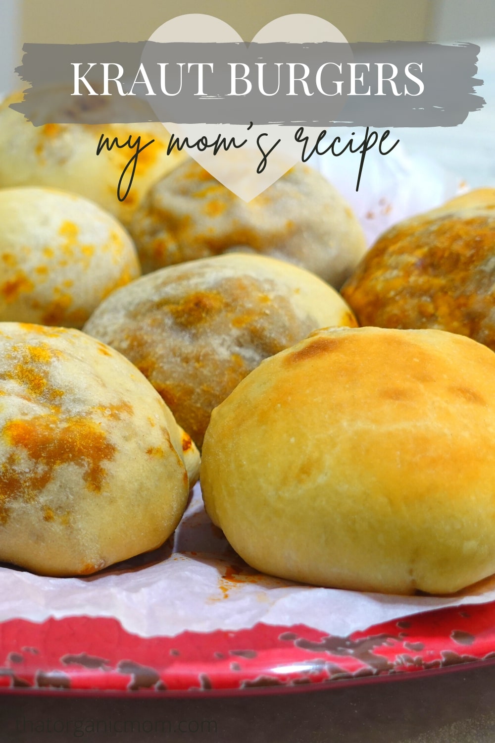 Mom's Kraut Burger Recipe - comfort food from my childhood