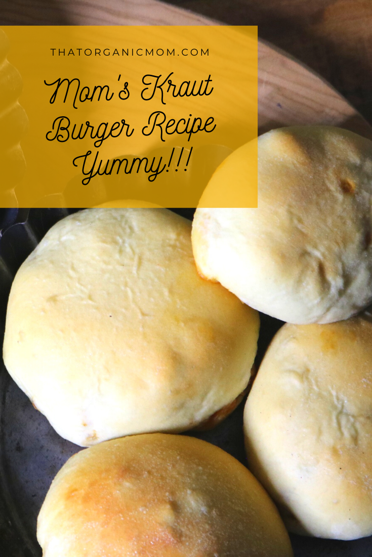 Mom's Kraut Burger Recipe - comfort food from my childhood