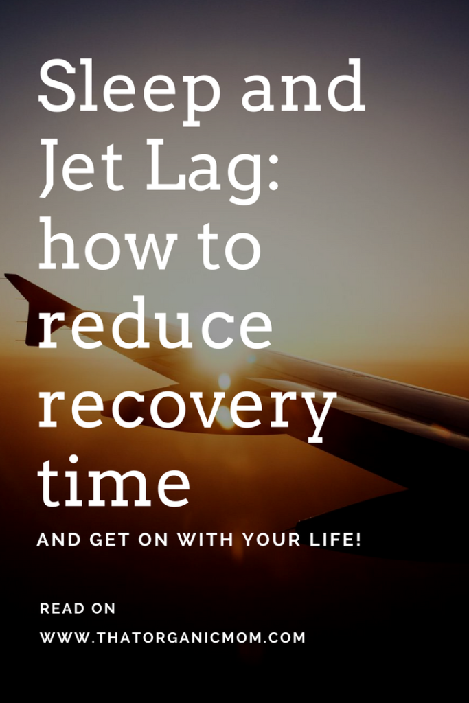 Sleep and jet lag - how to reduce recovery time