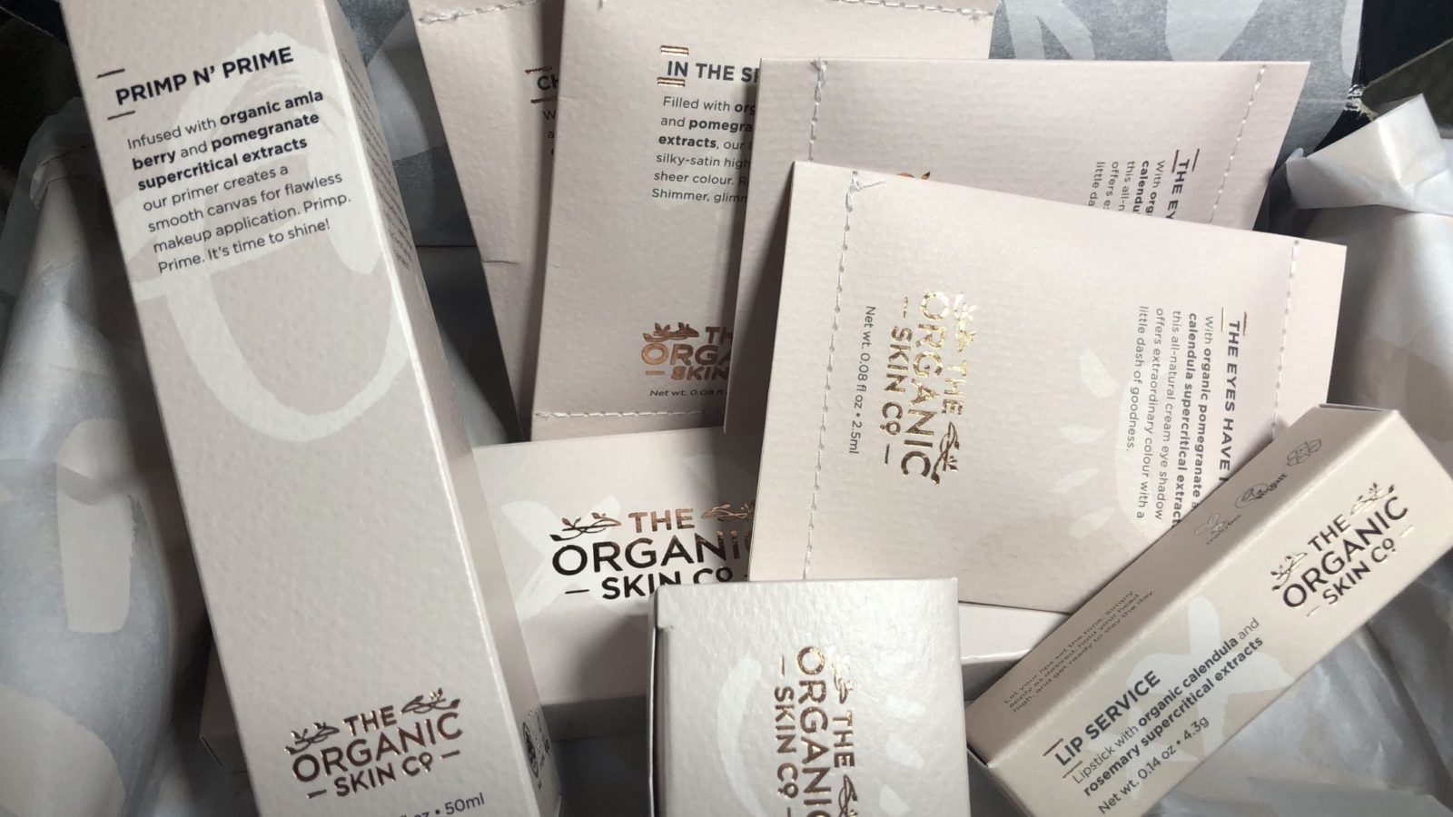 The Organic Skin Co - Pop a pod in your palette!