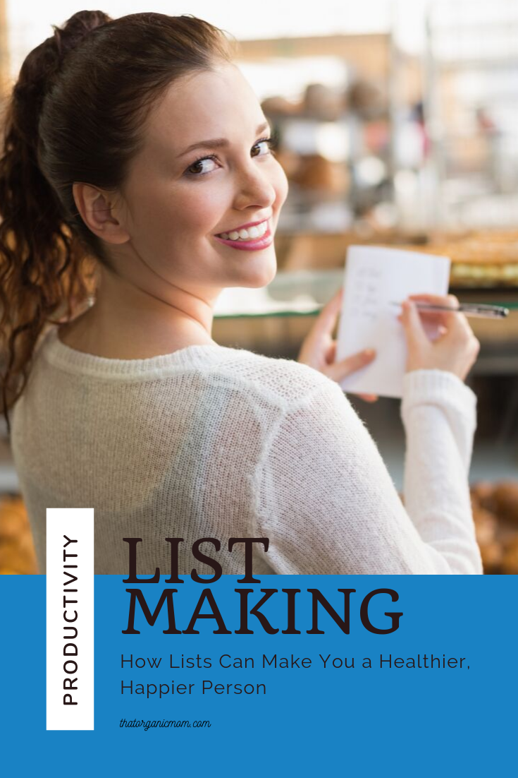 How Lists Can Make You a Healthier, Happier Person