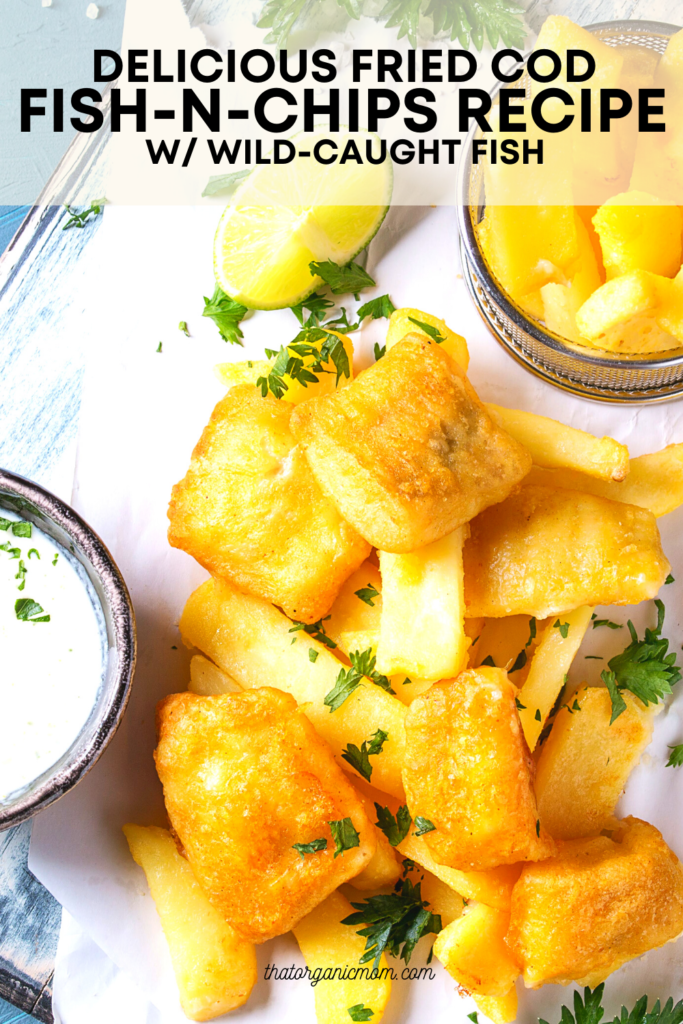 Delicious Fried Fish Made with Wild-Caught Cod