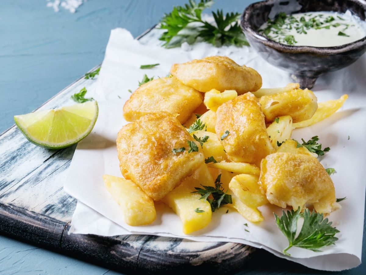 Delicious Fried Fish Made with Wild-Caught Cod