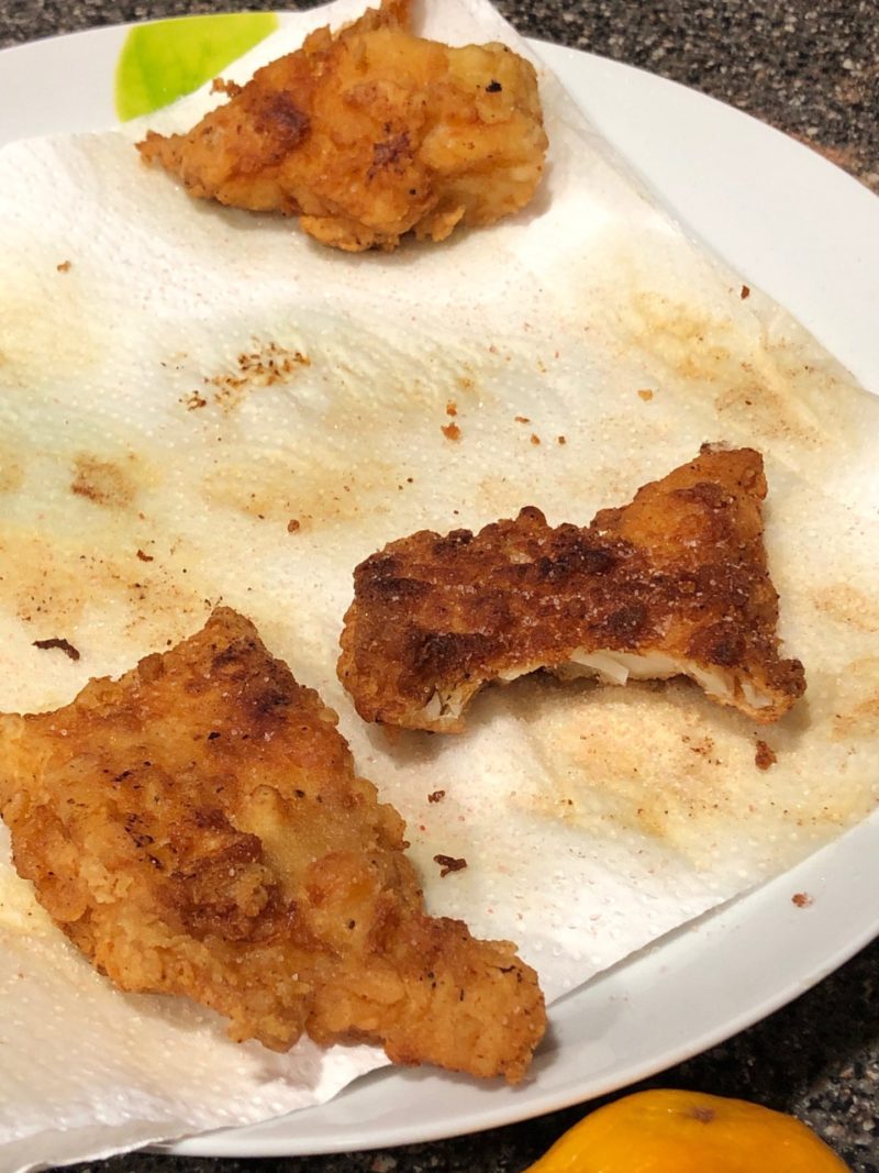 Delicious Fried Fish Made with Wild-Caught Cod