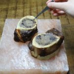 Salt Block Roasted Bone Marrow