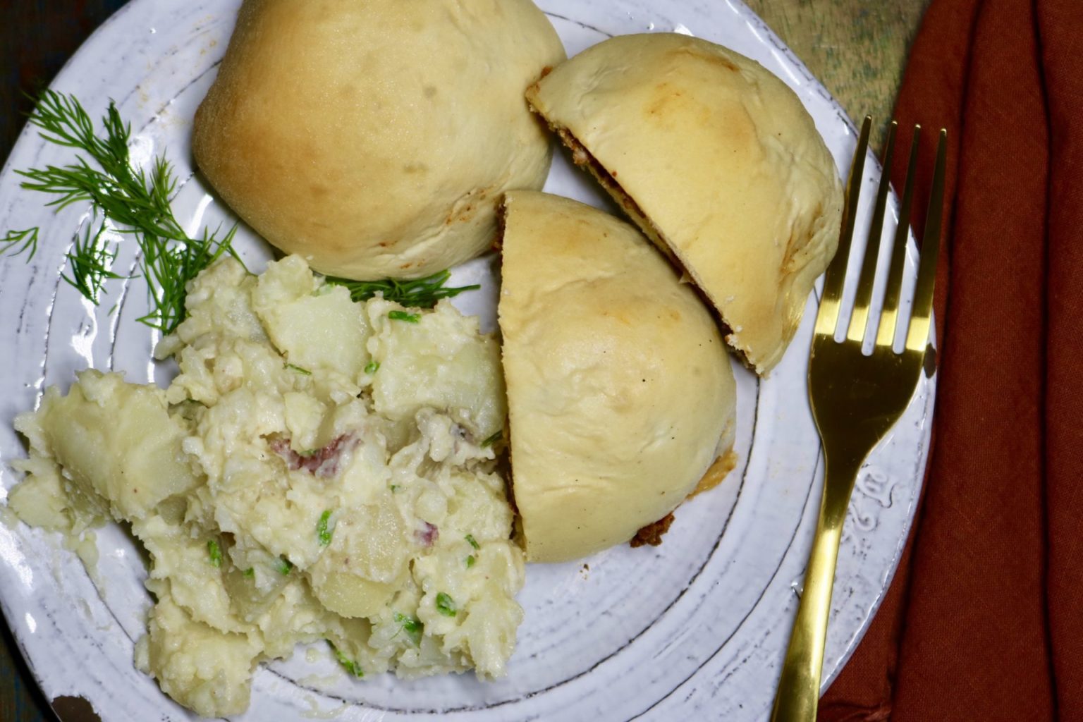 Mom's Kraut Burger Recipe - comfort food from my childhood