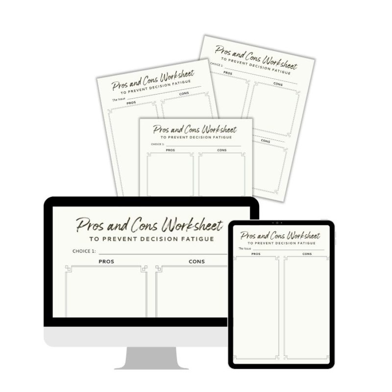 Pros and Cons Worksheet Printable (Editable Online) Pros and Cons Worksheet Printable (Editable Online)